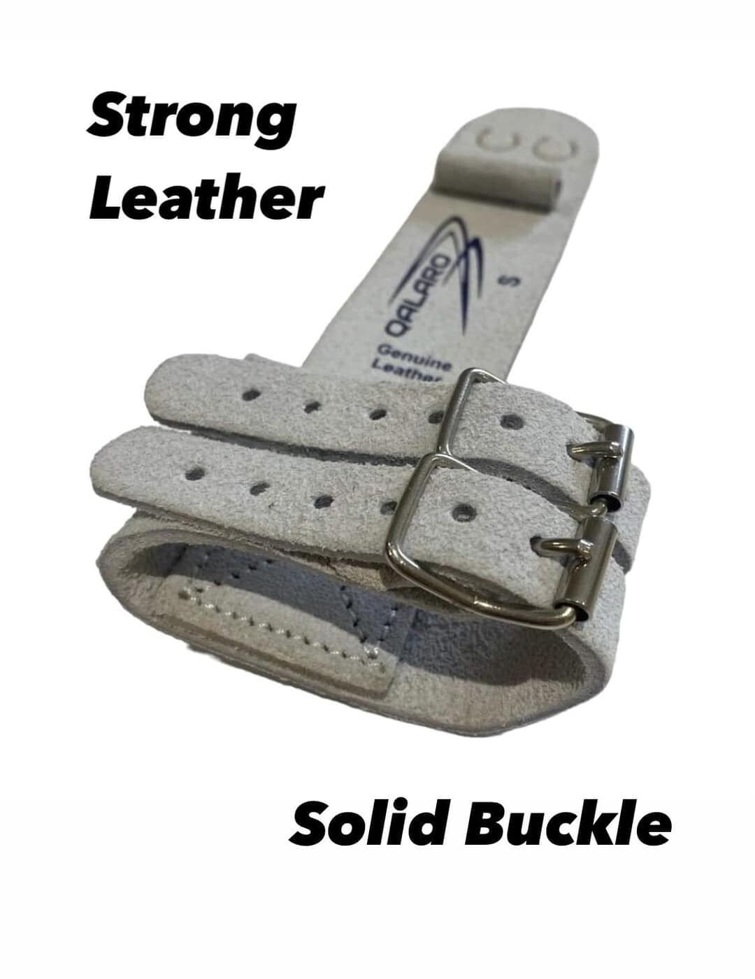 Qalaro Double Buckle Grips for Girls Gymnastics