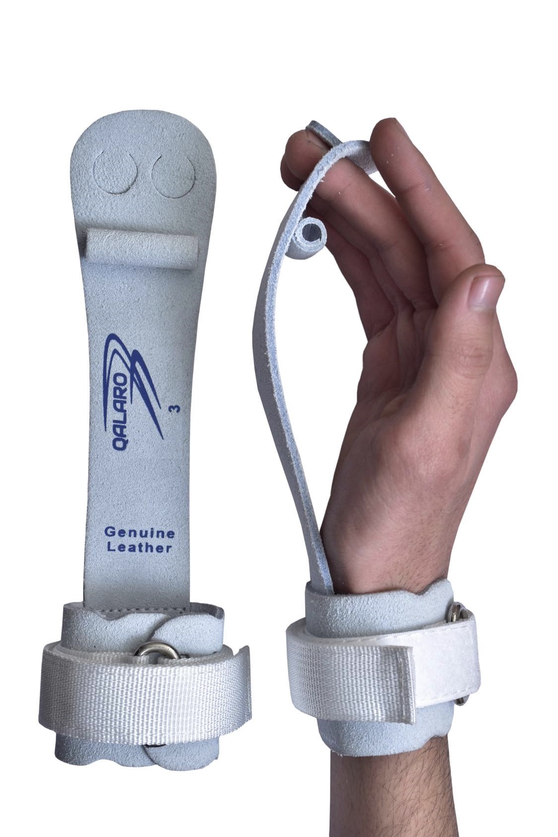 Qalaro Pro Grips Hook and Loop Dowel Grips for gymnastics